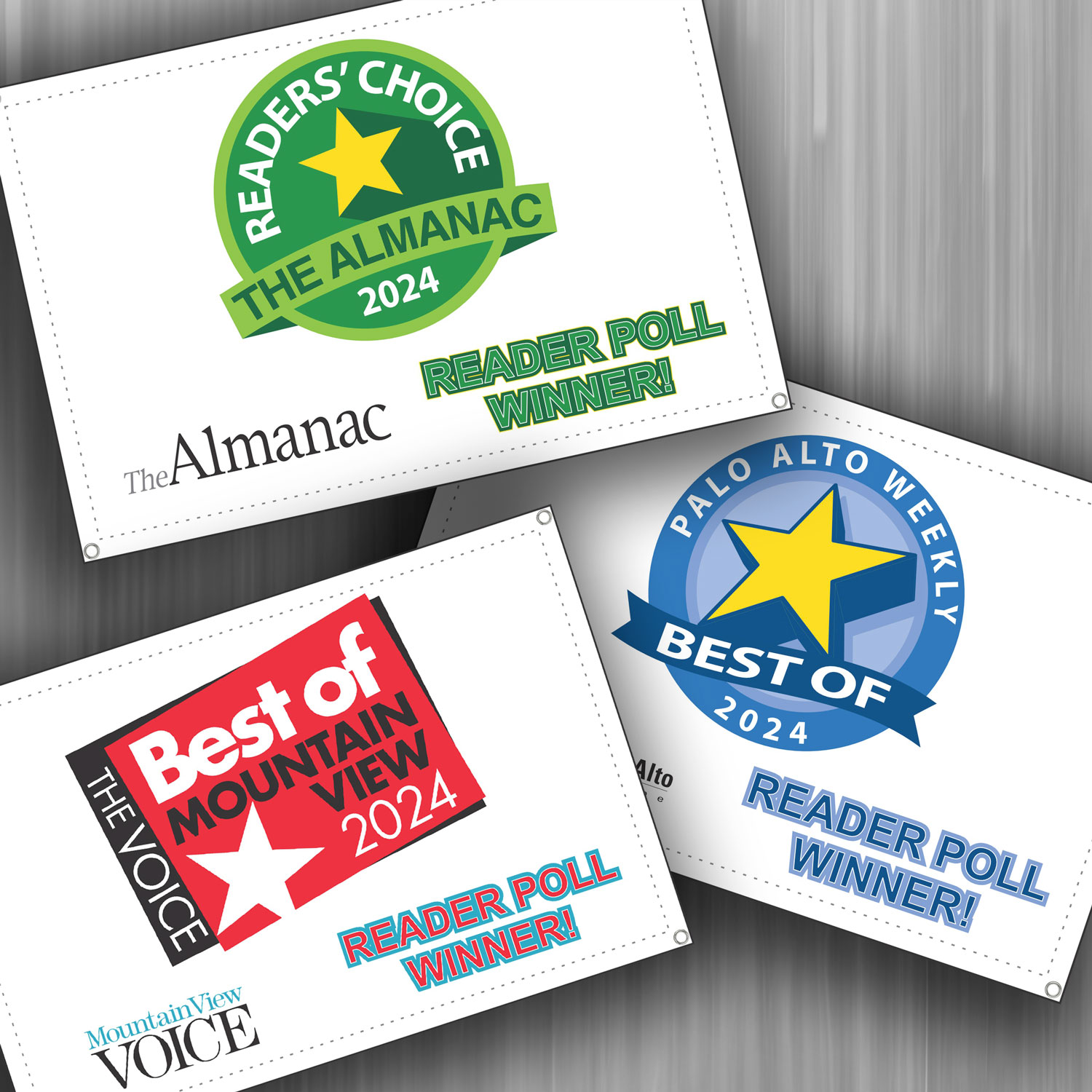 2X3 Basic Banner - First Place Awards